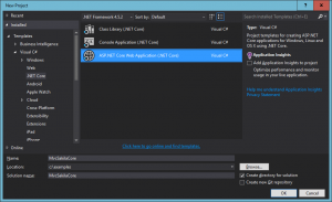 MySQL :: Getting started with ASP.NET Core and MySQL Connector/NET