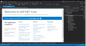 MySQL :: Getting started with ASP.NET Core and MySQL Connector/NET