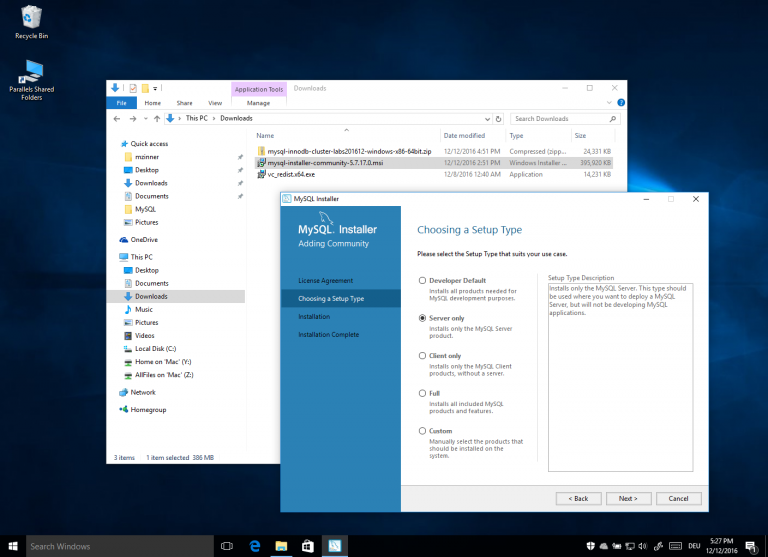 MySQL :: MySQL InnoDB Cluster – Setting up InnoDB Cluster on Windows