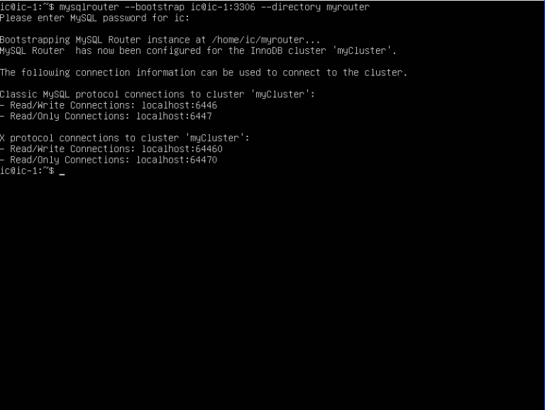 MySQL :: MySQL InnoDB Cluster – Real-World Cluster Tutorial for Ubuntu and Debian
