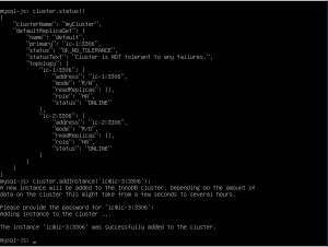 MySQL :: MySQL InnoDB Cluster – Real-World Cluster Tutorial for Ubuntu ...