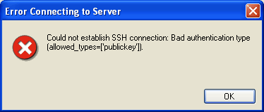 MySQL :: MySQL Workbench, Windows XP and SSH public key auth.