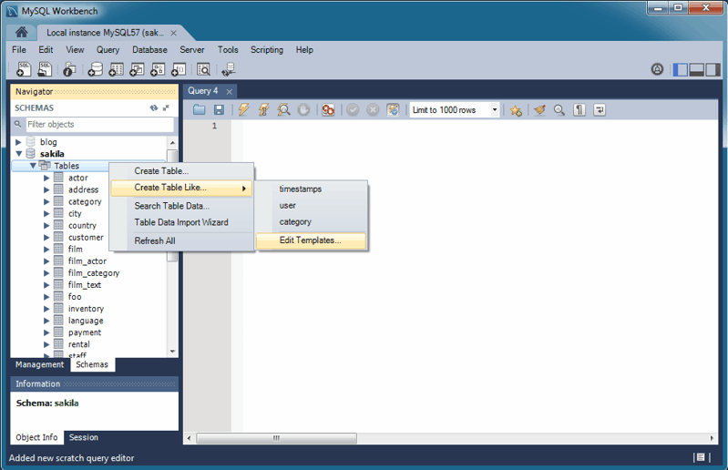 Mysql Workbench Create Database And Table Ban qthelove